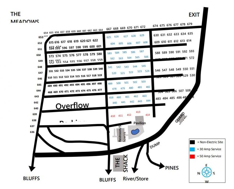 The Meadows Campground Map - Apple River Family Campground